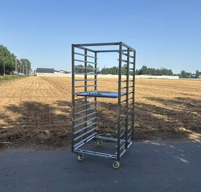 Customized 6 12 15 32 Layers Pastry Trolley Commercial Bread Cooling Racks