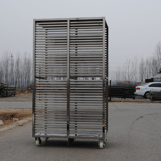 Stainless Steel Pastry Rack Trolley 300kg Bakery Cooling Rack Trolley
